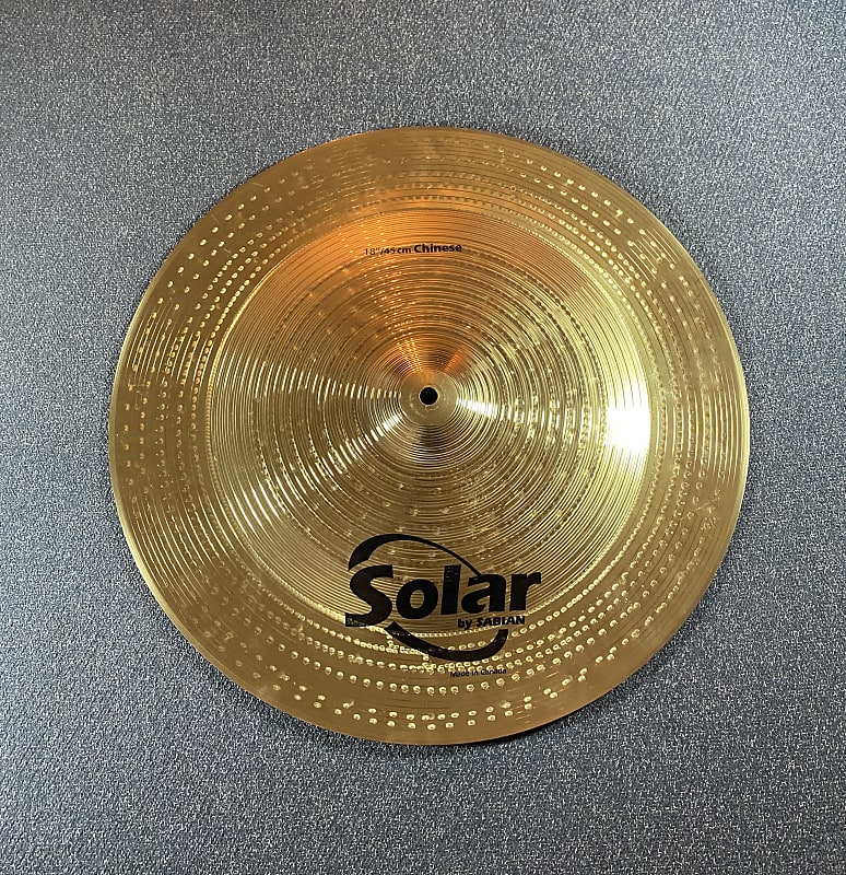 Sabian 18" Solar Chinese China Cymbal | Reverb