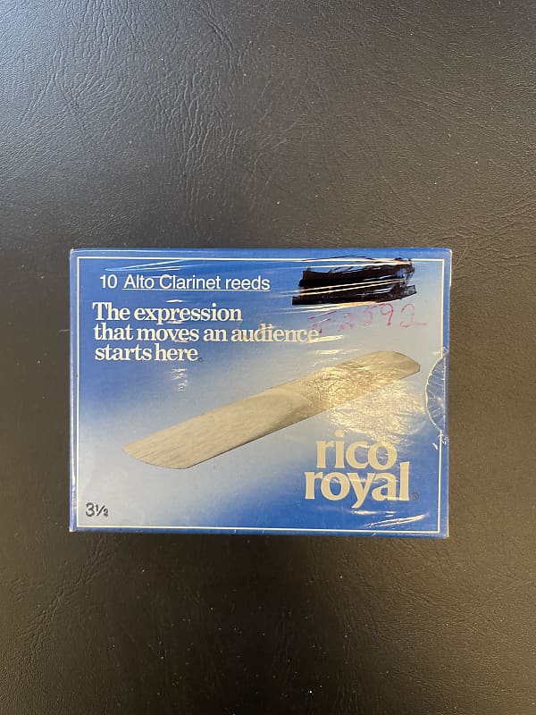 10 Pack Rico Royal Alto Clarinet Reeds (strength-3.5) | Reverb