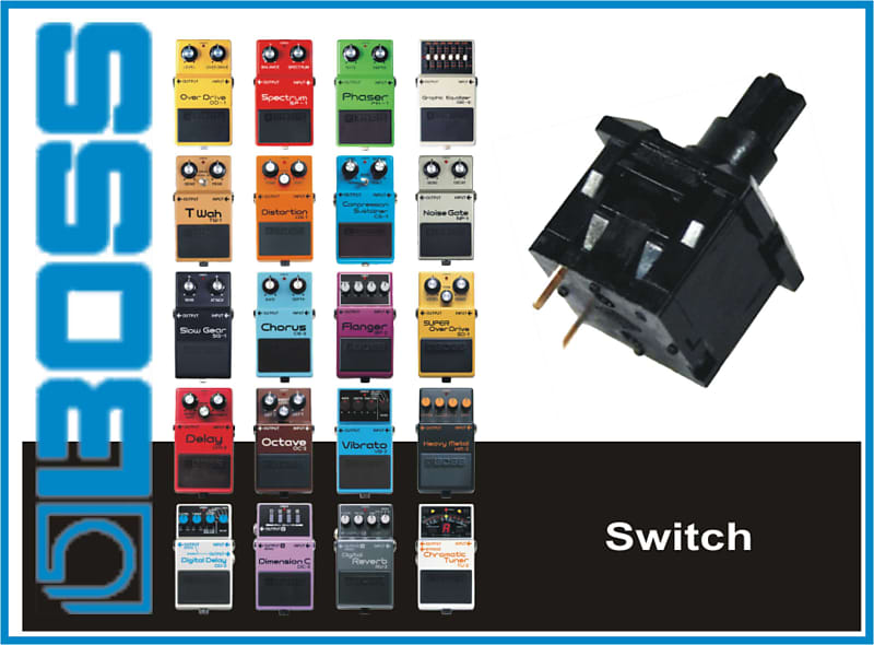 1 x BOSS. Switch | Reverb