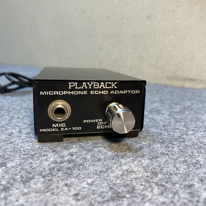 1984 Playback Spring reverb EA-100 - Awesome pedal sized real | Reverb