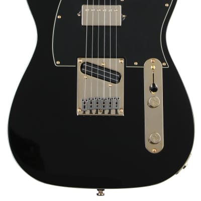 Reverend Robin Finck Signature Electric Guitar Midnight Black | Reverb