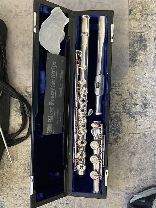 Emerson Legacy Soprano Flute 1980’s - Solid Silver | Reverb