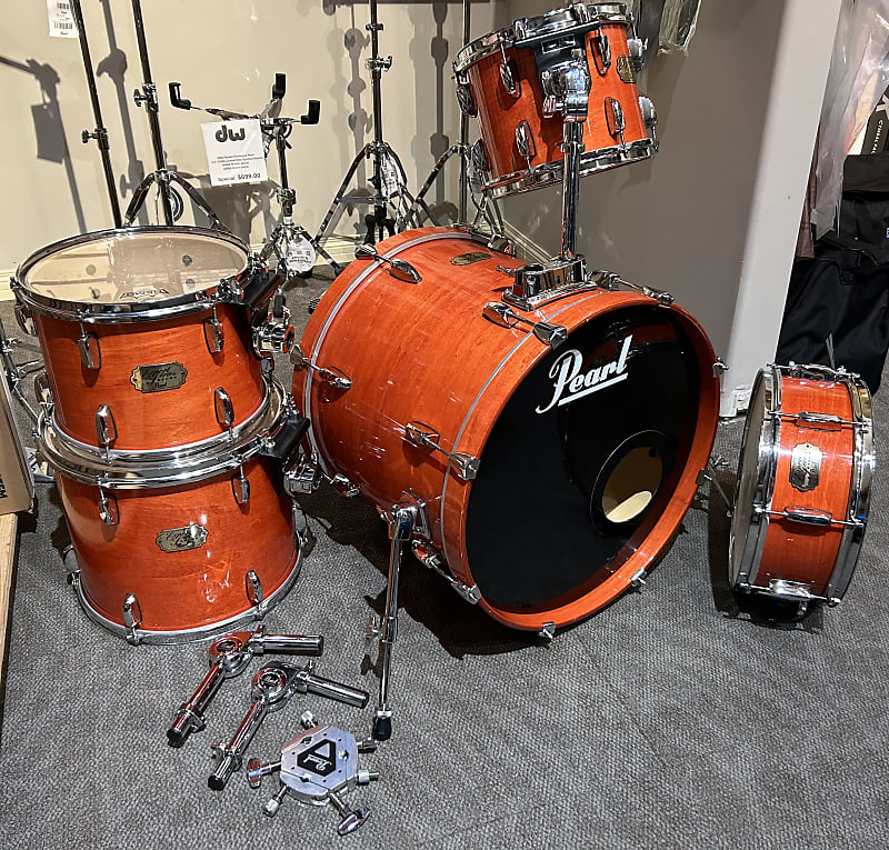 Pearl Export Select 5-Piece Shell Pack - Amber Mist Lacquer | Reverb