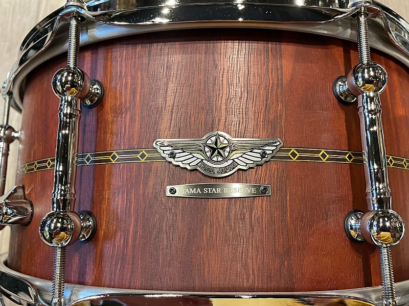 Tama Star Reserve Australian Jarrah Block Snare Drum | Reverb