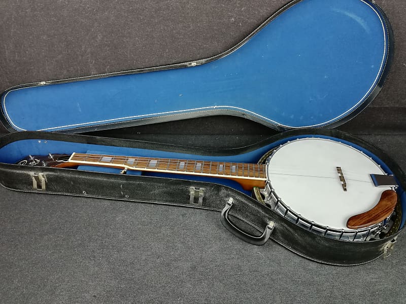 Vintage Kay 5 String Closed Back Banjo Made in Japan w/ Case | Reverb
