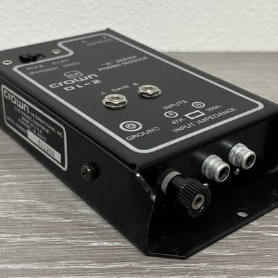 Crown DL-2 Preamp & Controller w/ DL2 Power Supply and Phono | Reverb