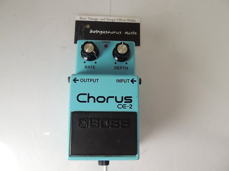 Vintage 1987 Boss CE-2 Analog Chorus Effects Pedal Made in | Reverb