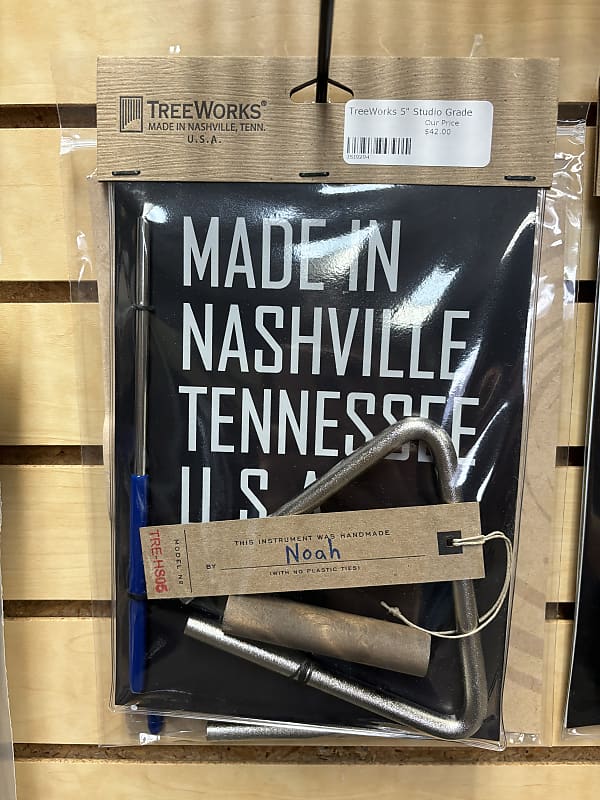 TreeWorks Studio-Grade 5" Triangle 2010s - Silver | Reverb