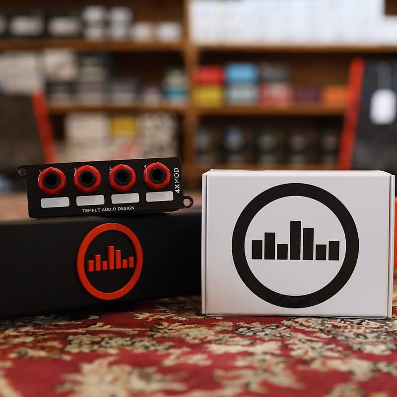 Temple Audio 4X MOD - Black | Reverb