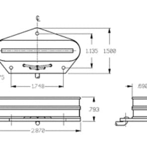 Seymour Duncan STK-T2b Hot Stack Lead for Tele | Reverb
