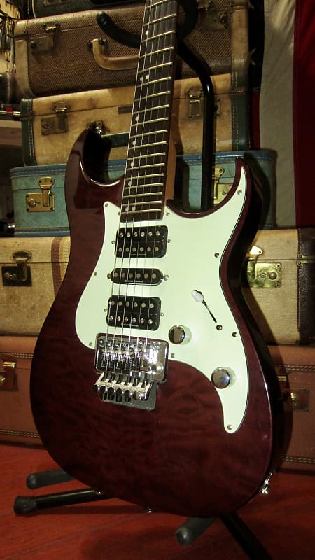 Greg Bennett Interceptor mid-2000's - Curly Maple Red | Reverb