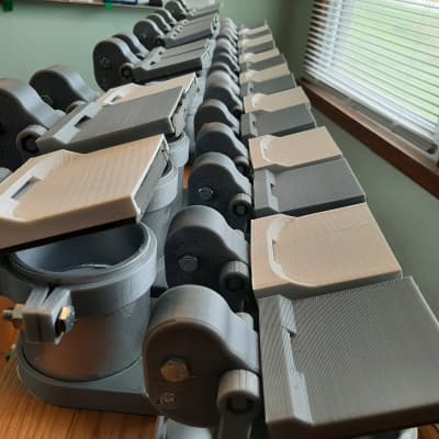 Handmade 3 Octave Chromatic Tubulum Set (2 Octave Main + 1 | Reverb