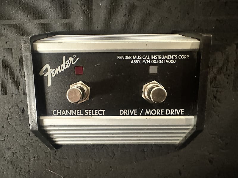 Fender Two Channel Foot Switch | Reverb