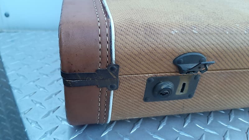 Fender Stringmaster Case Tweed 1950s Vintage Extra Nice | Reverb