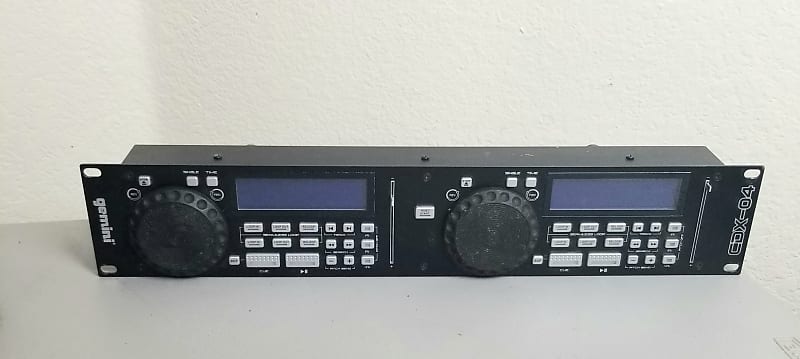 Gemini CDX-04 Rack mount DJ CD Player - CONTROLLER ONLY | Reverb