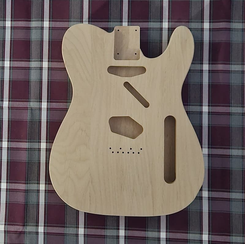 Woodtech Routing - Paint Grade Alder Telecaster Body - | Reverb