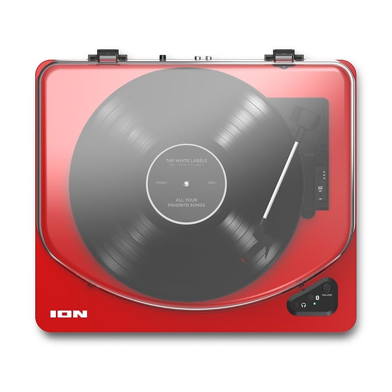 ION AUDIO Air LP (Red) WIRELESS BLUETOOTH ENABLED RECORD | Reverb