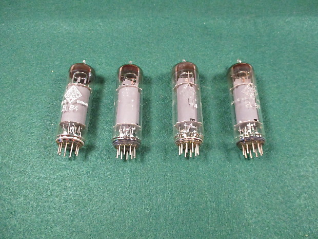 Telefunken EL84 / 6BQ5 Matched Quad | Reverb