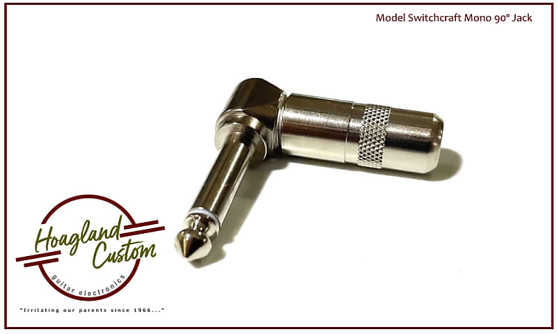 Switchcraft Mono Right-Angle Input/Output Jack - Standard | Reverb