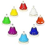 Desk Bells Hand Bells 8 Notes Music Bells Percussion | Reverb
