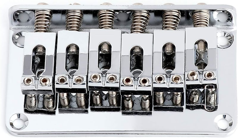 Top Load Guitar Bridge Tailpiece Fixed Hardtail Saddle Bridge | Reverb