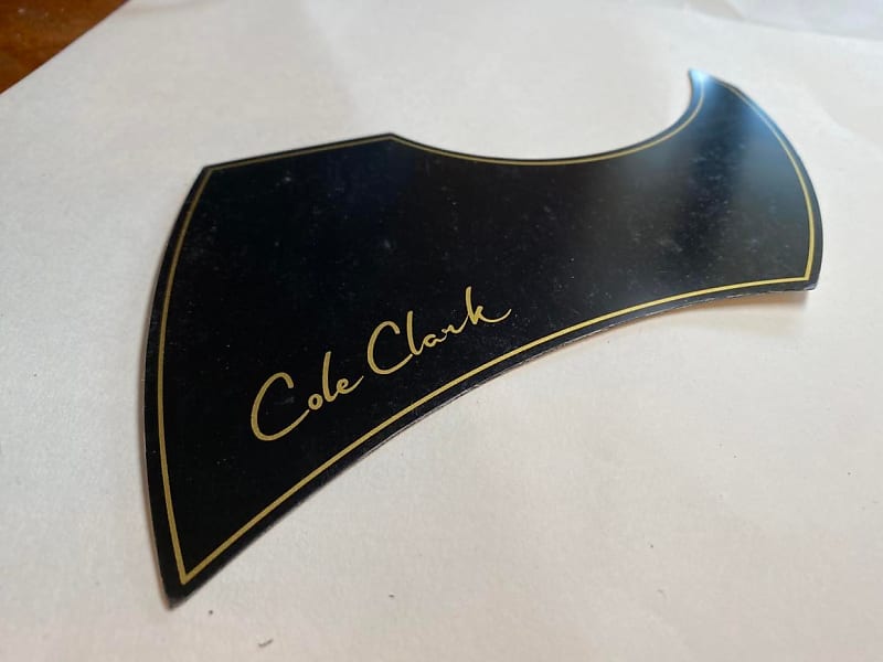 Cole Clark PICK GUARD - FL1 & FL2 SERIES IN BLACK - Black | Reverb