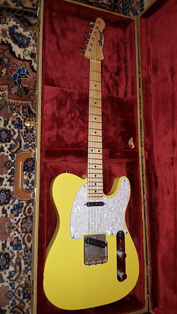 Crook Custom Guitars Telecaster Yellow | Reverb