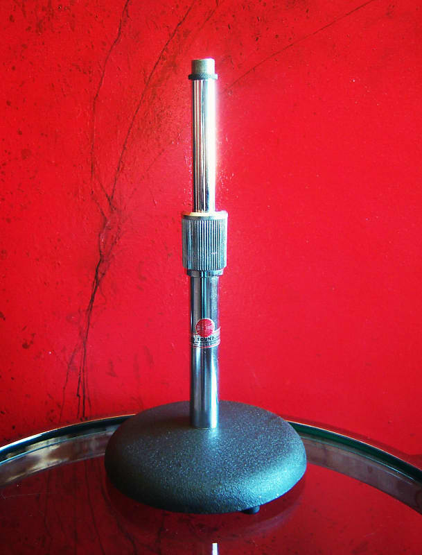 Vintage 1960's Atlas Sound DS7 microphone desk stand DS5 DS6 | Reverb