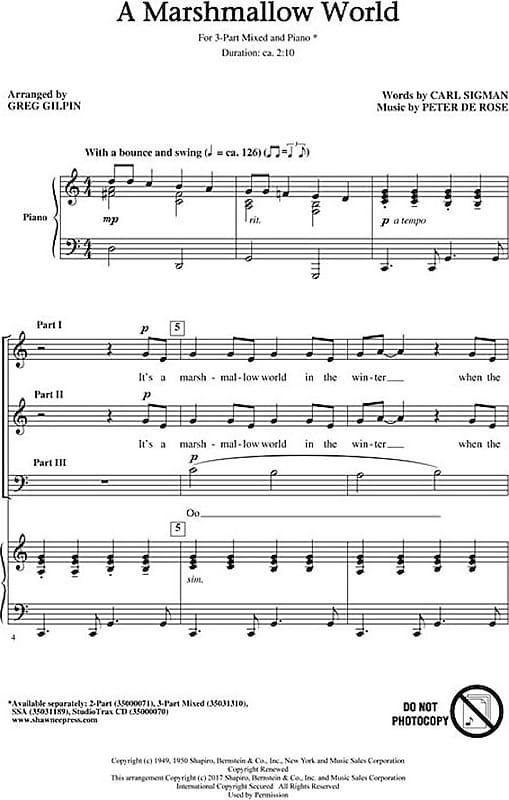 A Marshmallow World | Reverb