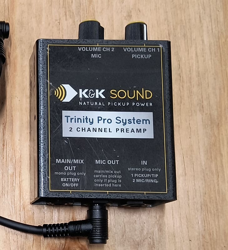 K&K Sound Trinity Pro 2 channel preamp | Reverb