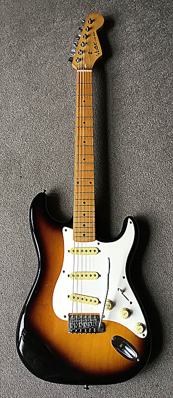 VESTER STAGE SERIES STRATOCFASTER 1990s SUNBURST | Reverb