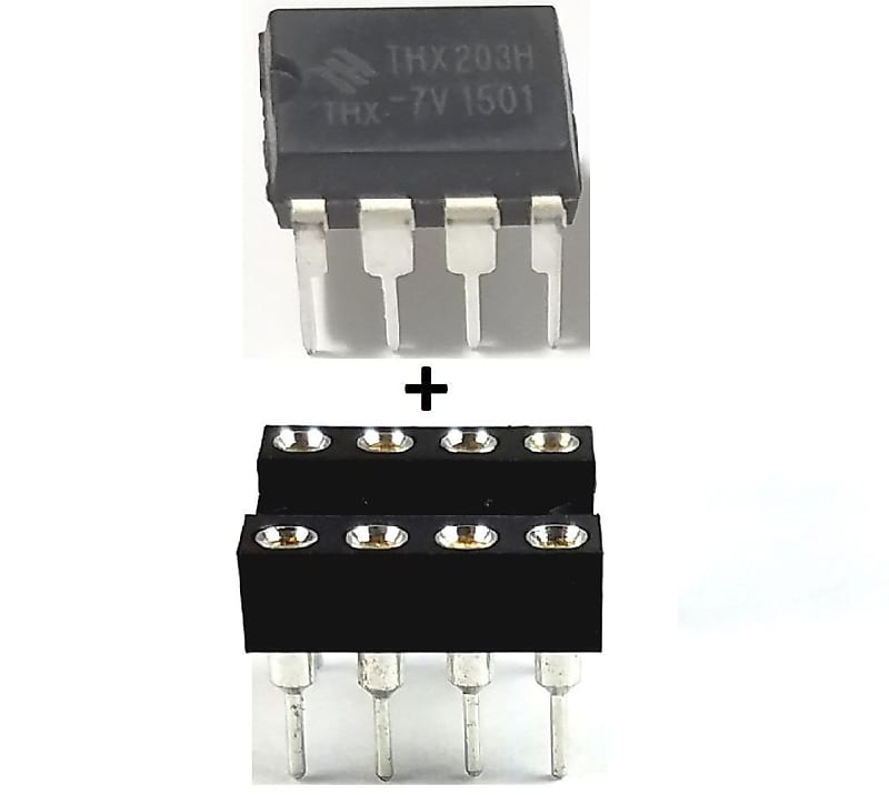 Texas Instruments TL082CP TL082 + Sockets - Dual JFET-Input | Reverb