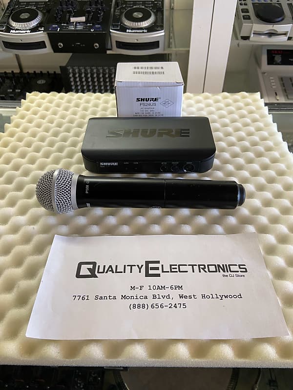 Shure BLX4 + PG58 (Includes Power Supply) | Reverb