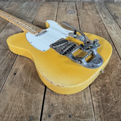Fender Bigsby Telecaster Joe Riggio Refinished 1969 - Blonde | Reverb