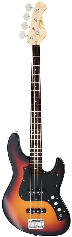 Fujigen FGN Boundary Mighty Jazz Bass Guitar in 3 Tone | Reverb
