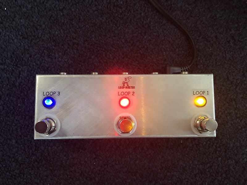 Loopmaster 3 loop true bypass looper | Reverb