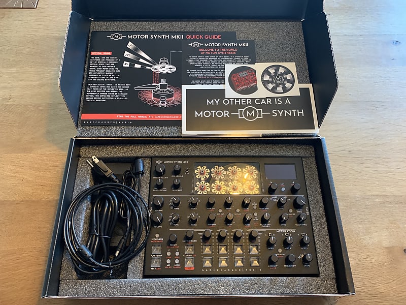 Gamechanger Audio Motor Synth MKII Electro-Mechanical Desktop | Reverb