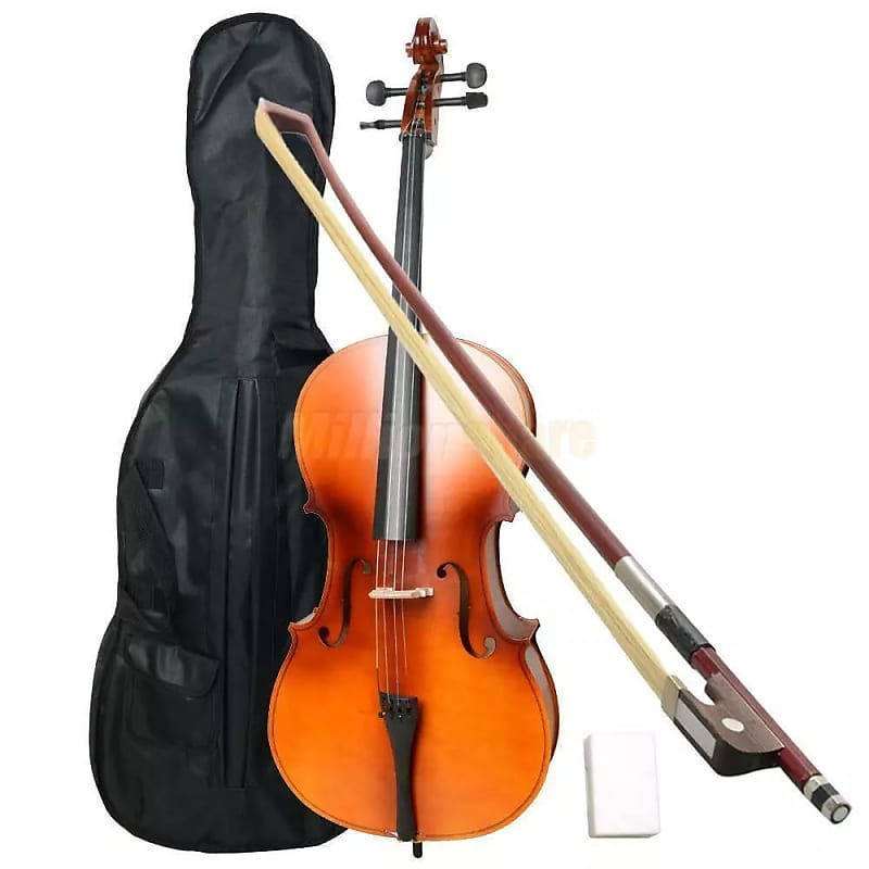 New 4/4 Professional Matt Wood Color Cello | Reverb