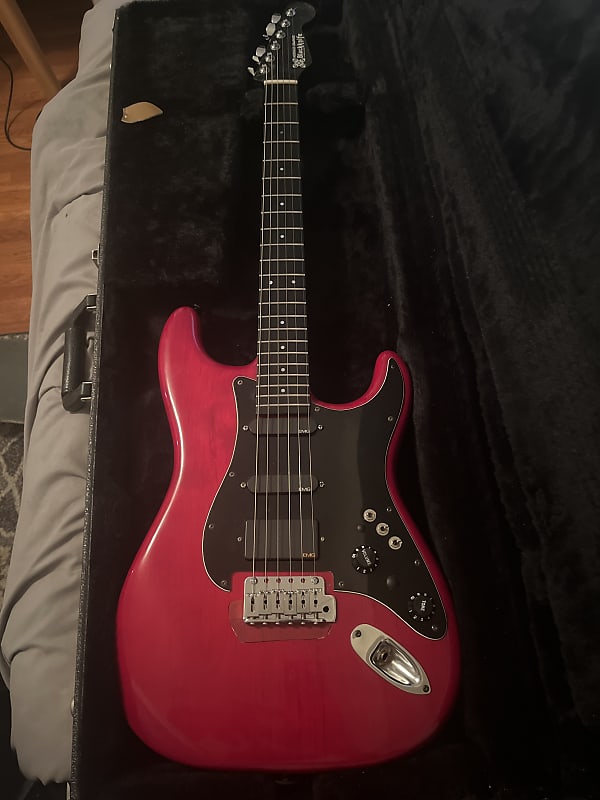 Modulus Blackknife graphite 1988 lawsuit era Red/ black | Reverb