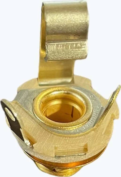 Switchcraft Input JackGold, Single Item | Reverb