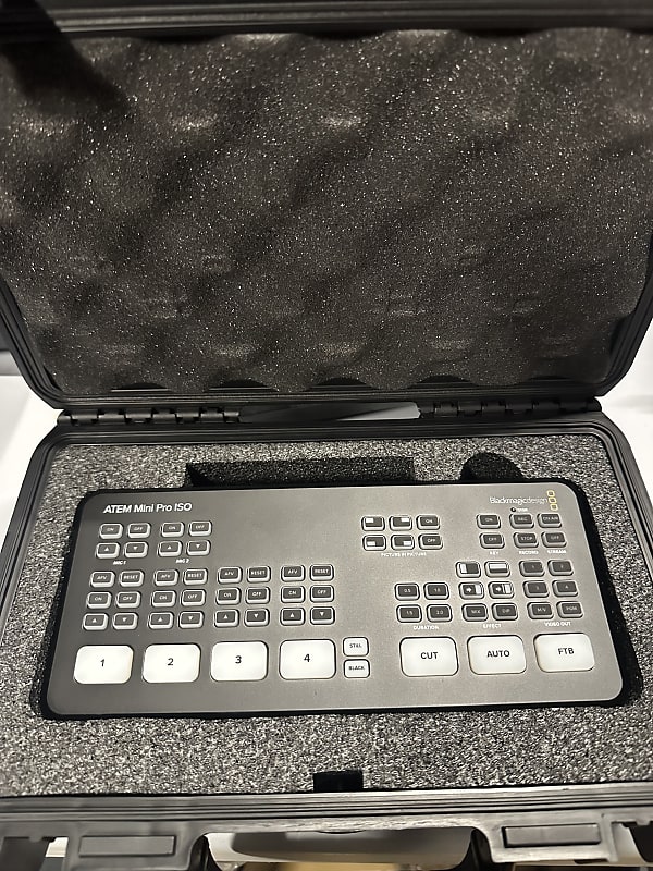 Blackmagic Design ATEM Mini Pro HDMI Live Stream Switcher | Reverb