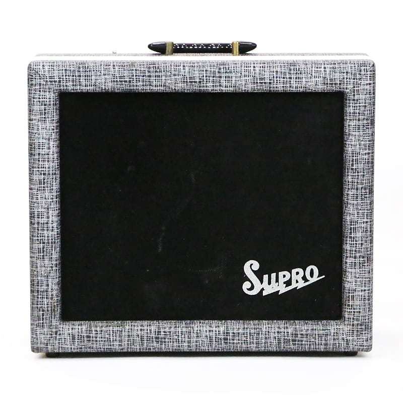 1958 Supro 1624 Dual Tone Vintage Electric Guitar Tube Combo | Reverb