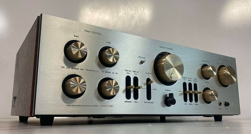 Vintage Luxman L-85V Solid State Integrated Amplifier. | Reverb