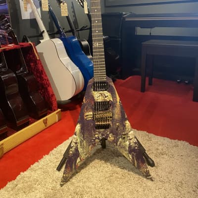 Dean Karl Sanders Gate of Sethu Flying V w/ Hardshell Case | Reverb