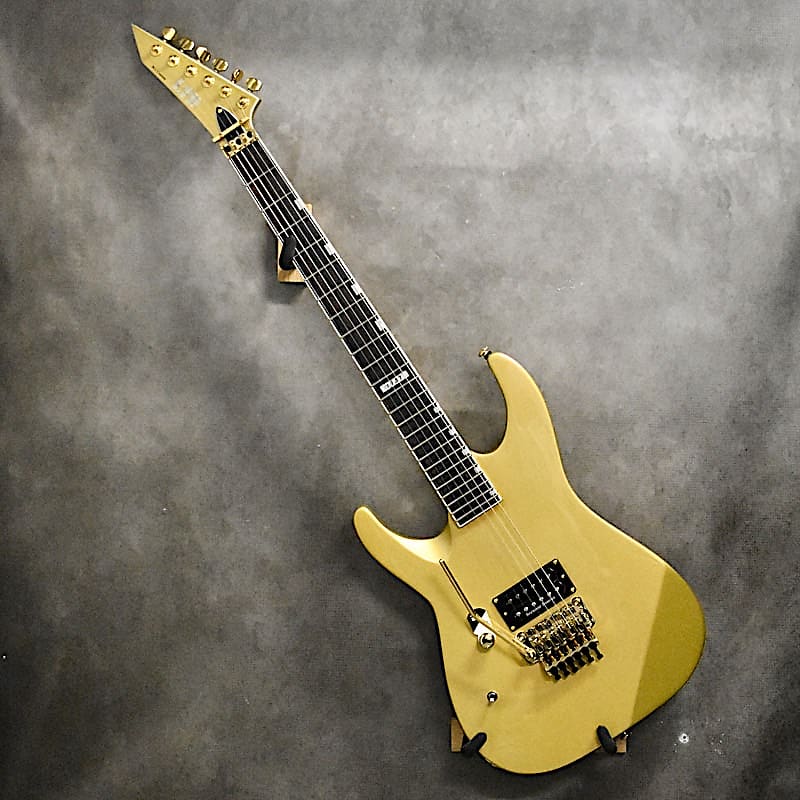 ESP LTD M-1 Custom '87 2023 - Gold Metallic | Reverb