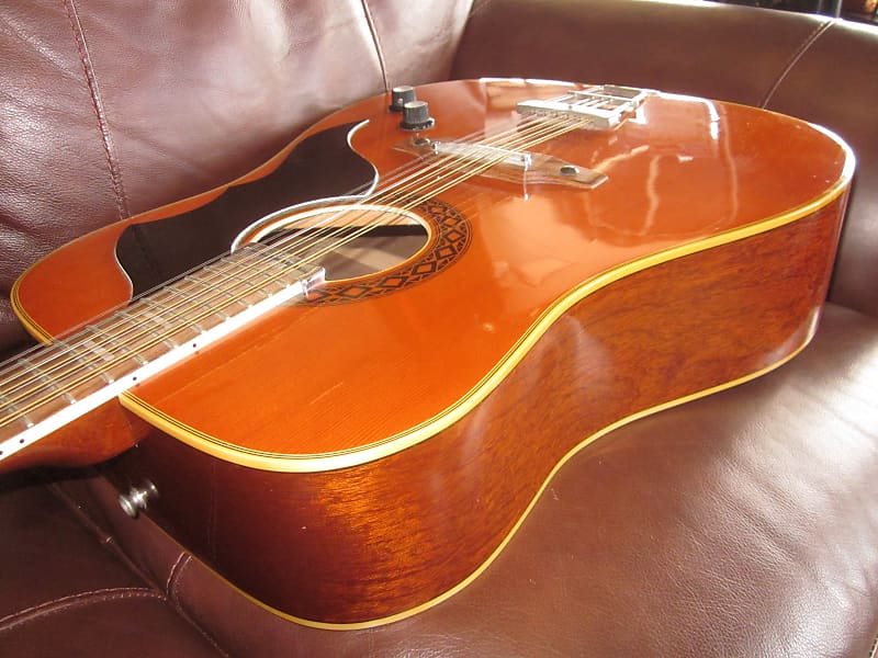 Used 1967 Vintage Eko Ranger XII Electric Acoustic 12-String | Reverb