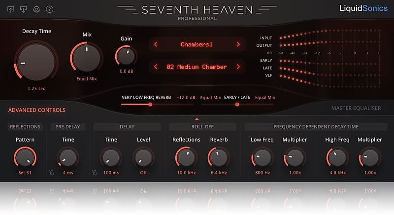LiquidSonics Seventh Heaven Professional Bricasti M7 Reverb | Reverb