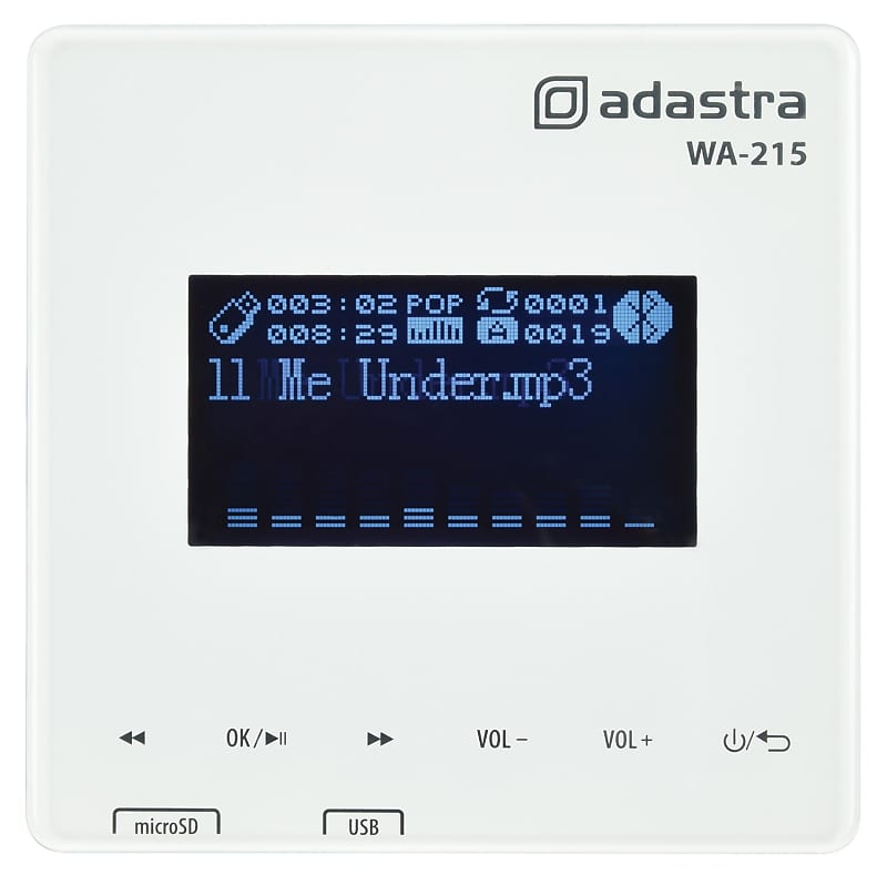Adastra WA-215 Wall Amp with USB/microSD player, FM + | Reverb