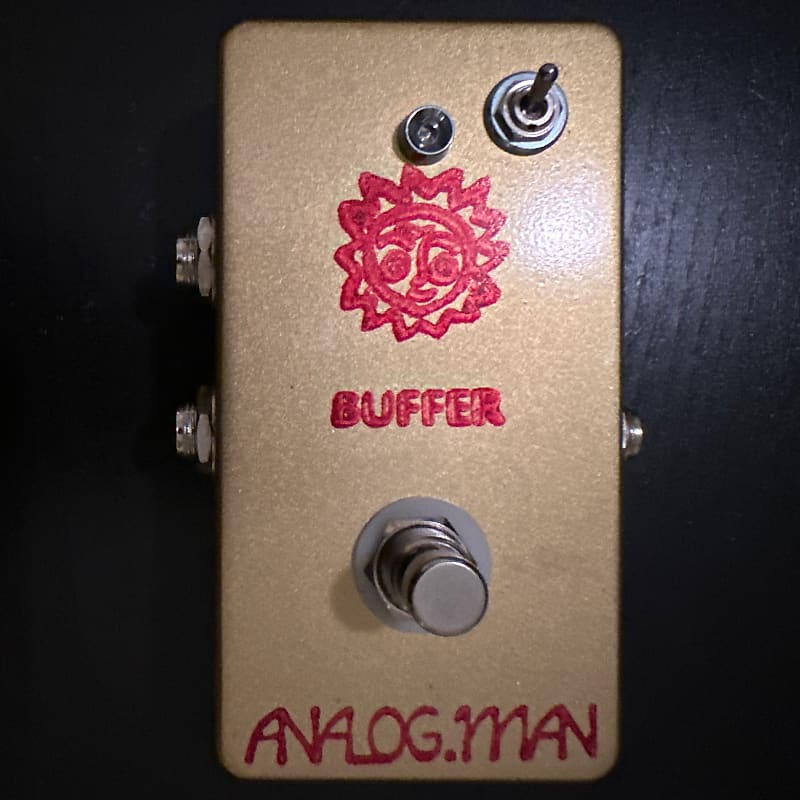 Analog Man Buffer Pedal 2021 Gold | Reverb