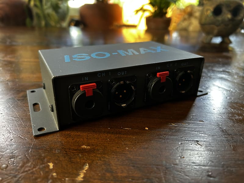 Jensen ISO-MAX DB-2PX Stereo Direct Box - ultimate-quality DI | Reverb
